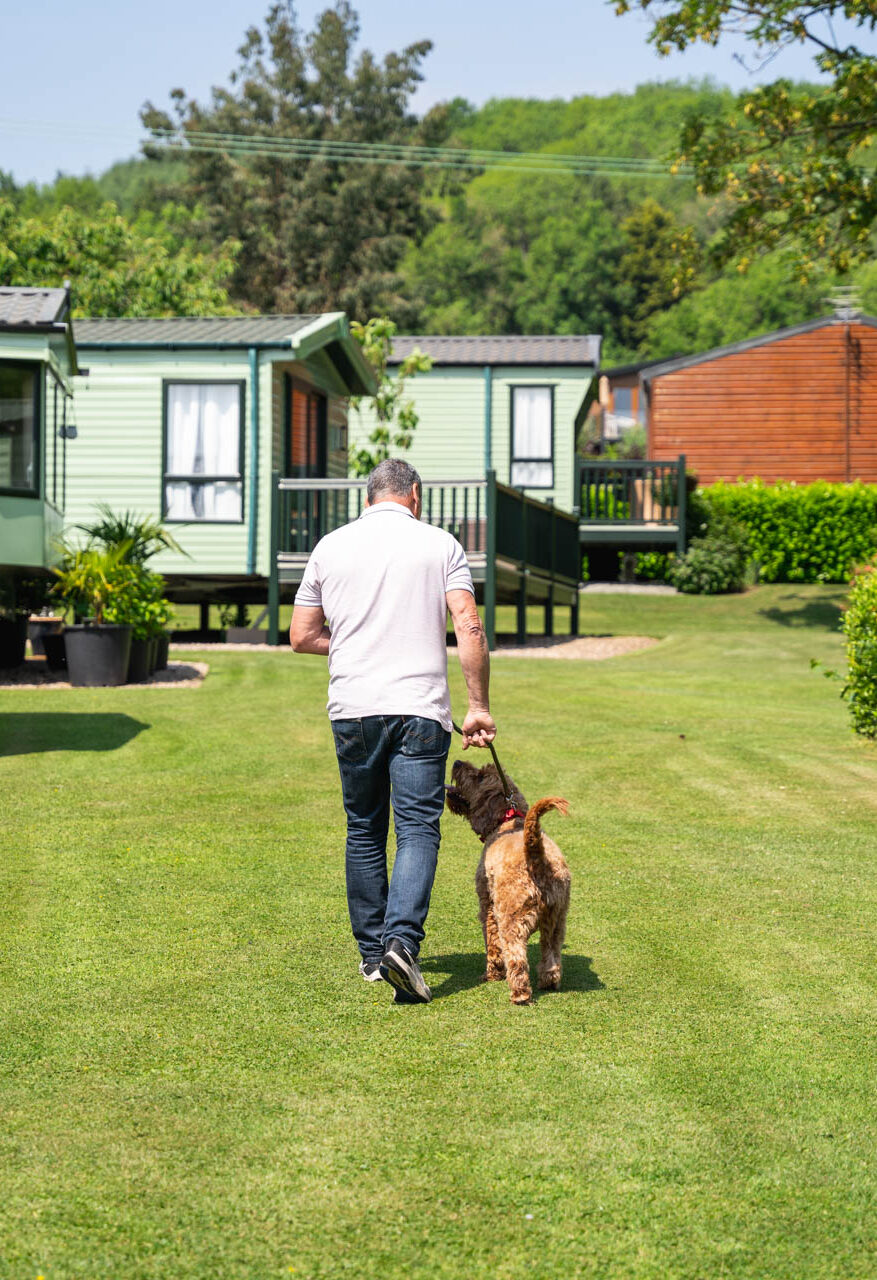 Seasonal Pitches Near Ludlow | Orleton Rise Holiday Park